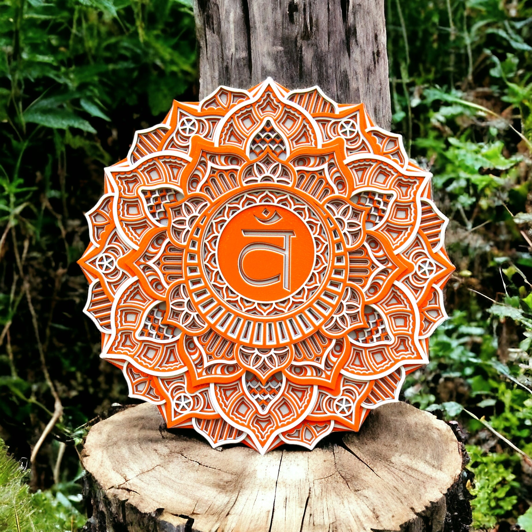 Sacral Chakra Mandala